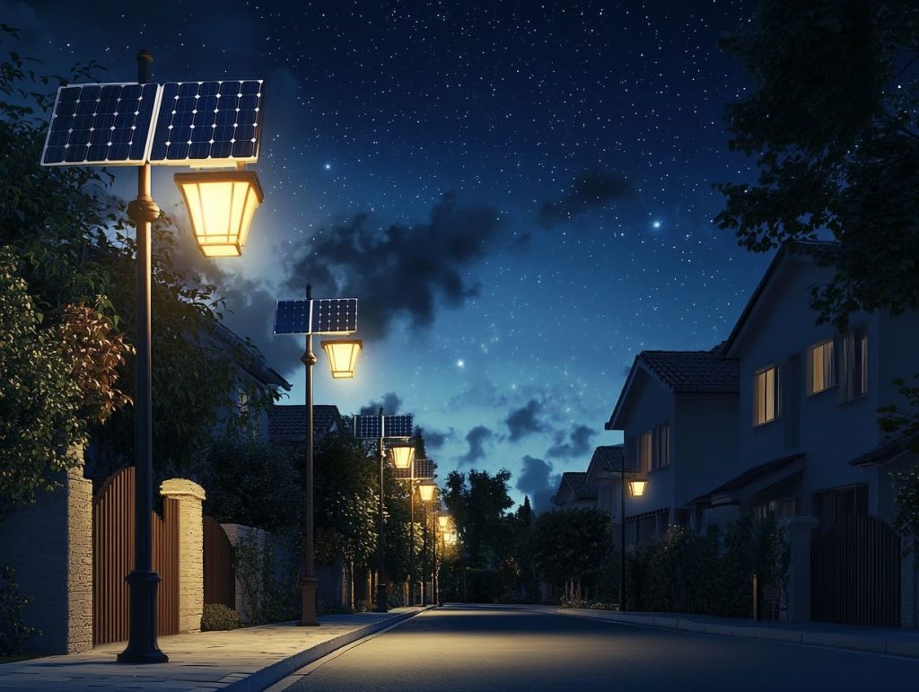 Lighting the Night: How Solar Cells Power Street Lamps